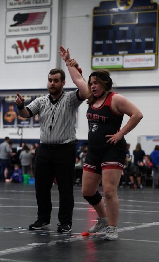 Evaleigh (Evie) Stine - Wisconsin Grappler