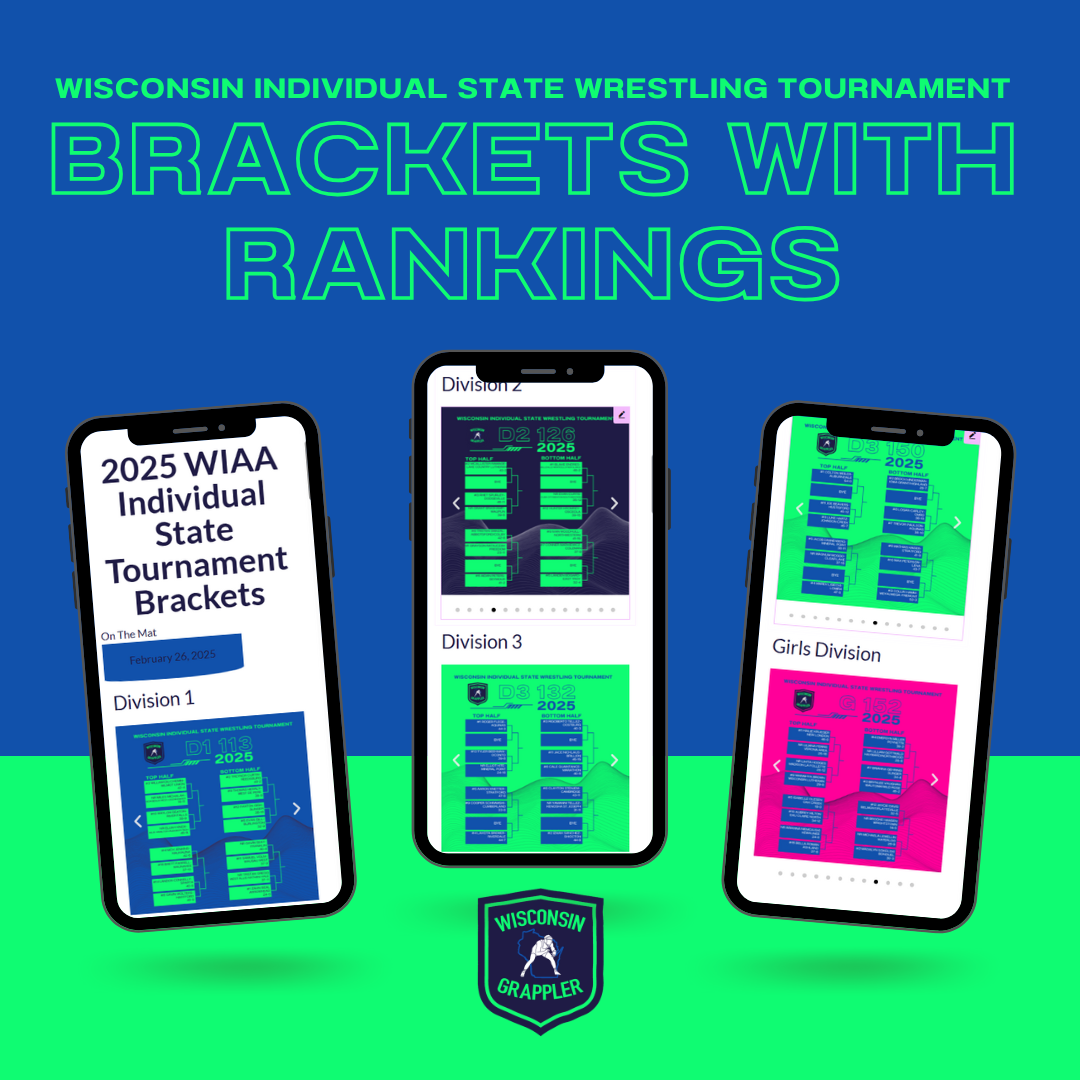 2025 WIAA Individual State Tournament Brackets - Wisconsin Grappler